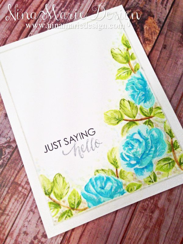 Saying Hello - Nina-Marie Design