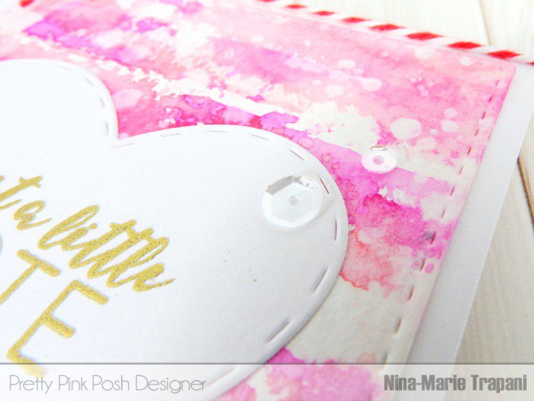 Mini Note with Pretty Pink Posh - Nina-Marie Design