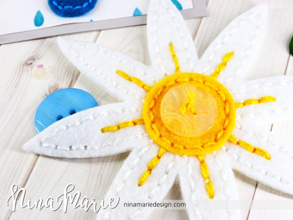 Die Cutting with Felt - Nina-Marie Design