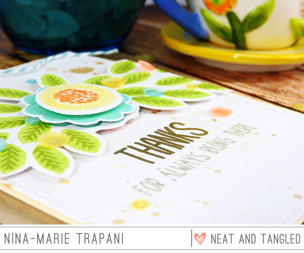 Dimensional Stamp Layering - Nina-Marie Design