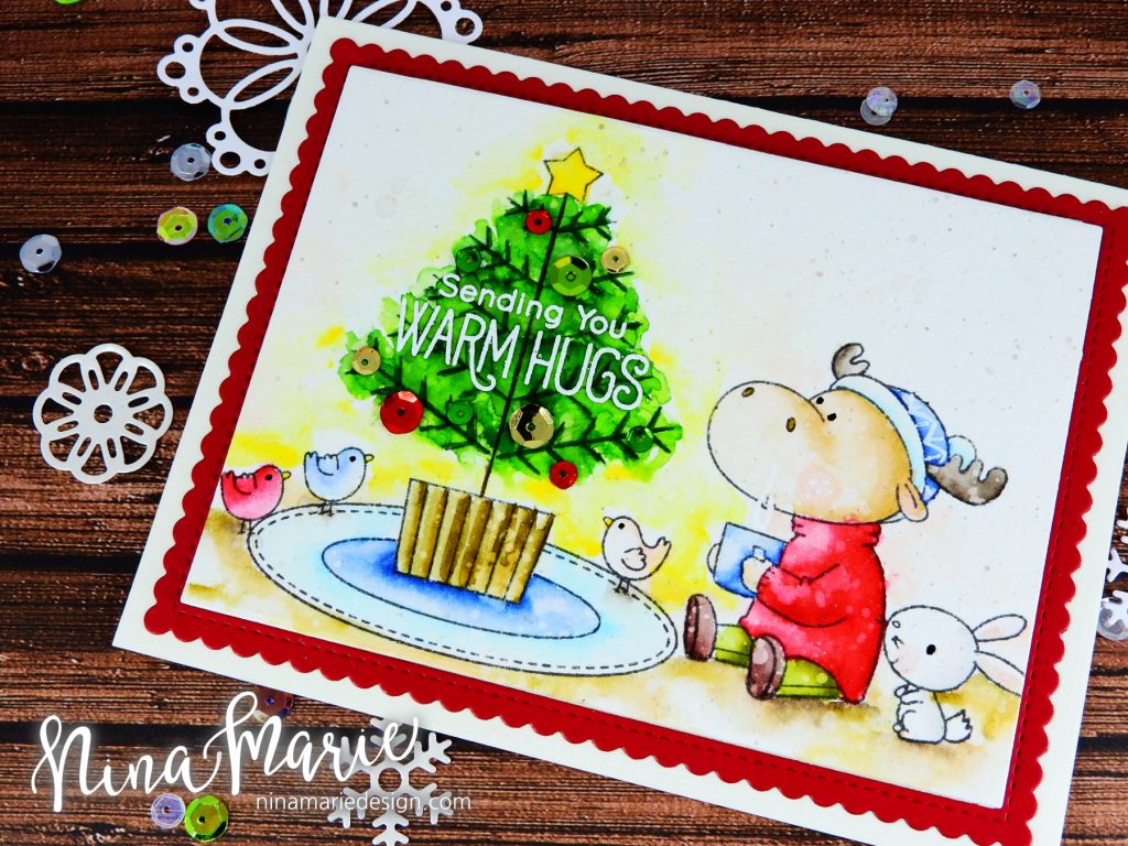 Chibitronics Light Up Card + My Favorite Things - Nina-Marie Design
