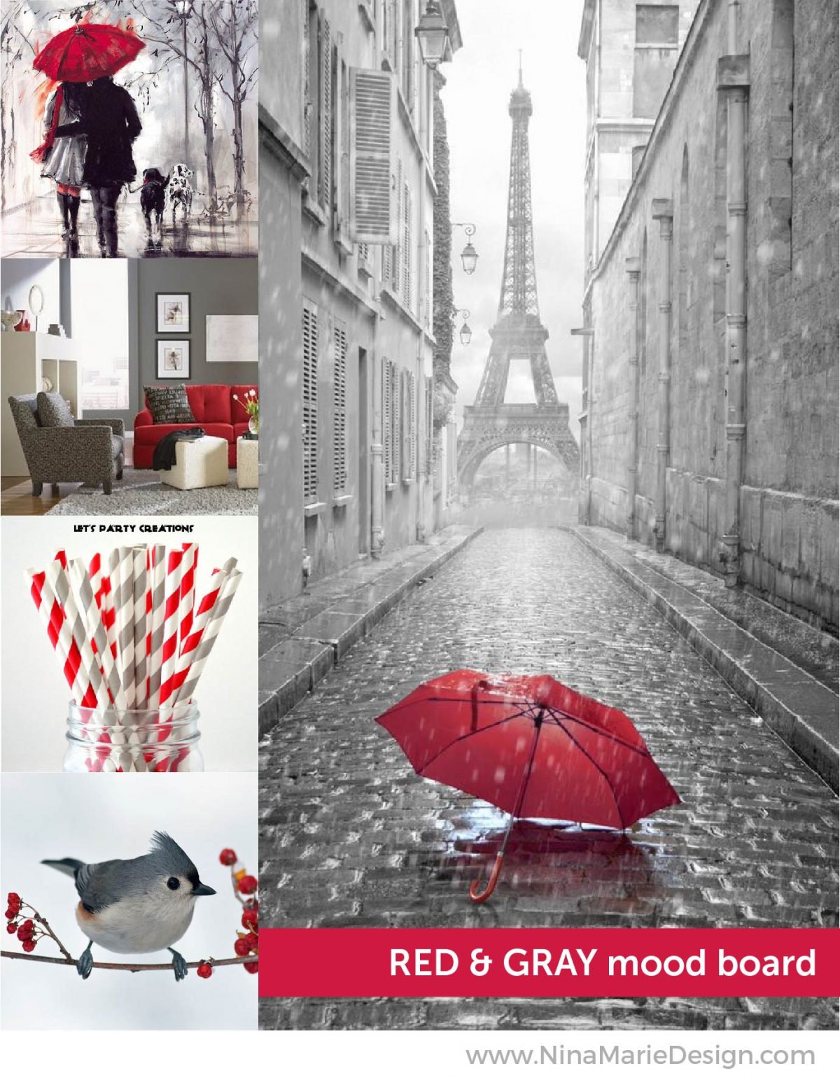 Working with Mood Boards + Hero Arts - Nina-Marie Design