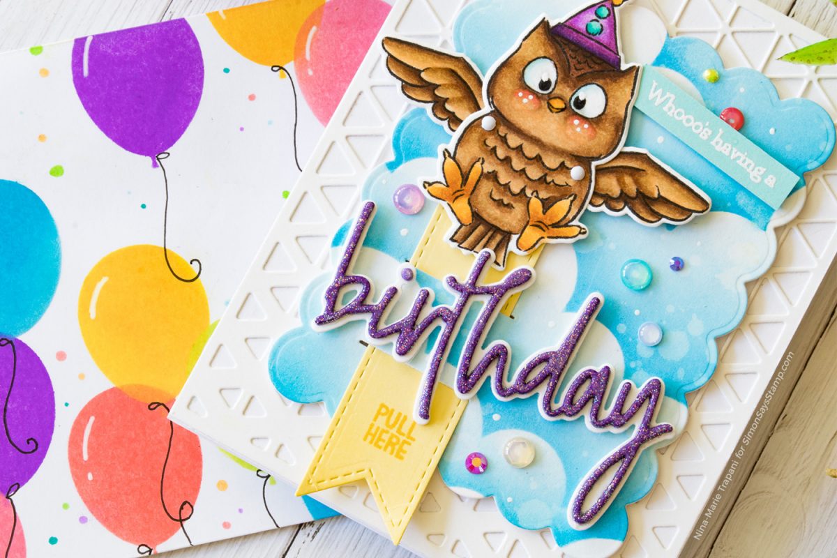 Art Impressions Interactive Flutter Card - Nina-Marie Design