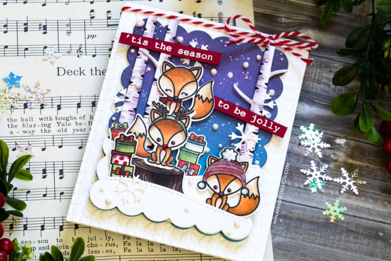 Winter Scene Building + Sunny Studios 3rd Anniversary Blog Hop! - Nina ...