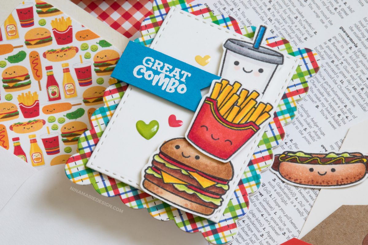 Creating a Mini Card + So Pun Inspiration - Nina-Marie Design
