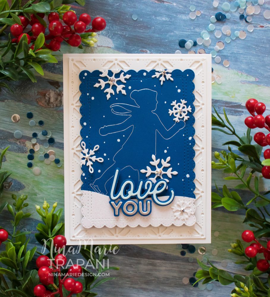 Foiling with Dies + Simon's DieCember® Blog Hop! - Nina-Marie Design