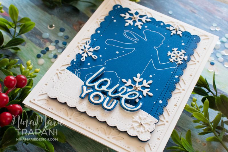 Foiling with Dies + Simon's DieCember® Blog Hop! - Nina-Marie Design