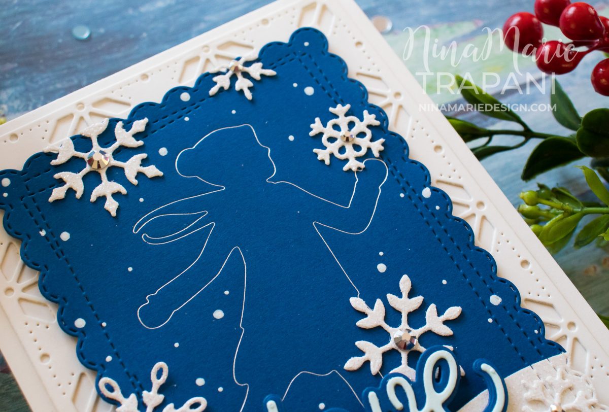 Foiling with Dies + Simon's DieCember® Blog Hop! - Nina-Marie Design