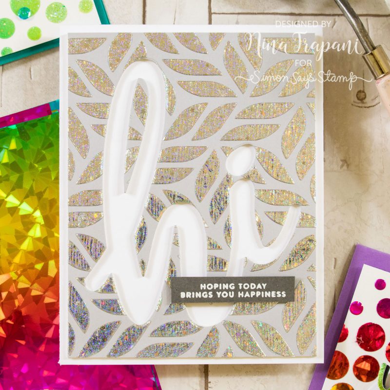 2 Ways to Add Shimmer to Stenciling - Nina-Marie Design