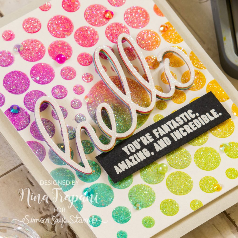 2 Ways to Add Shimmer to Stenciling - Nina-Marie Design