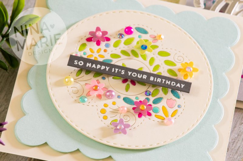 Foiling with Dies & Simon's Rest & Refresh Hop - Nina-Marie Design