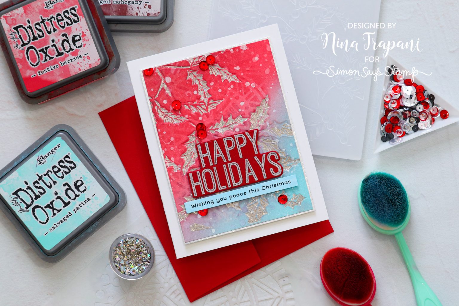 More Ways to Use Embossing Folders + Simon's New Handmade Holiday ...