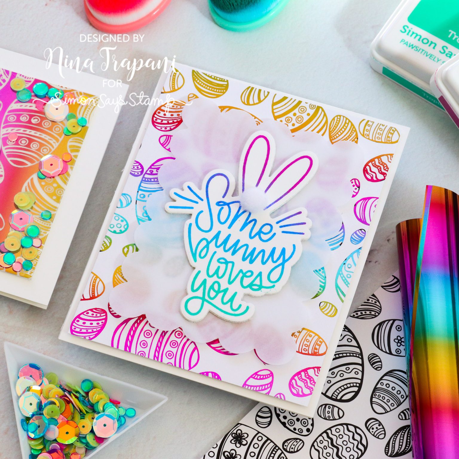 4 Ways to Use Simon's Limited Edition Easter Kit! - Nina-Marie Design