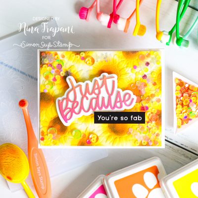 Embossing Folders 2 Ways + Simon's Let's Chill Release Hop - Nina-Marie ...