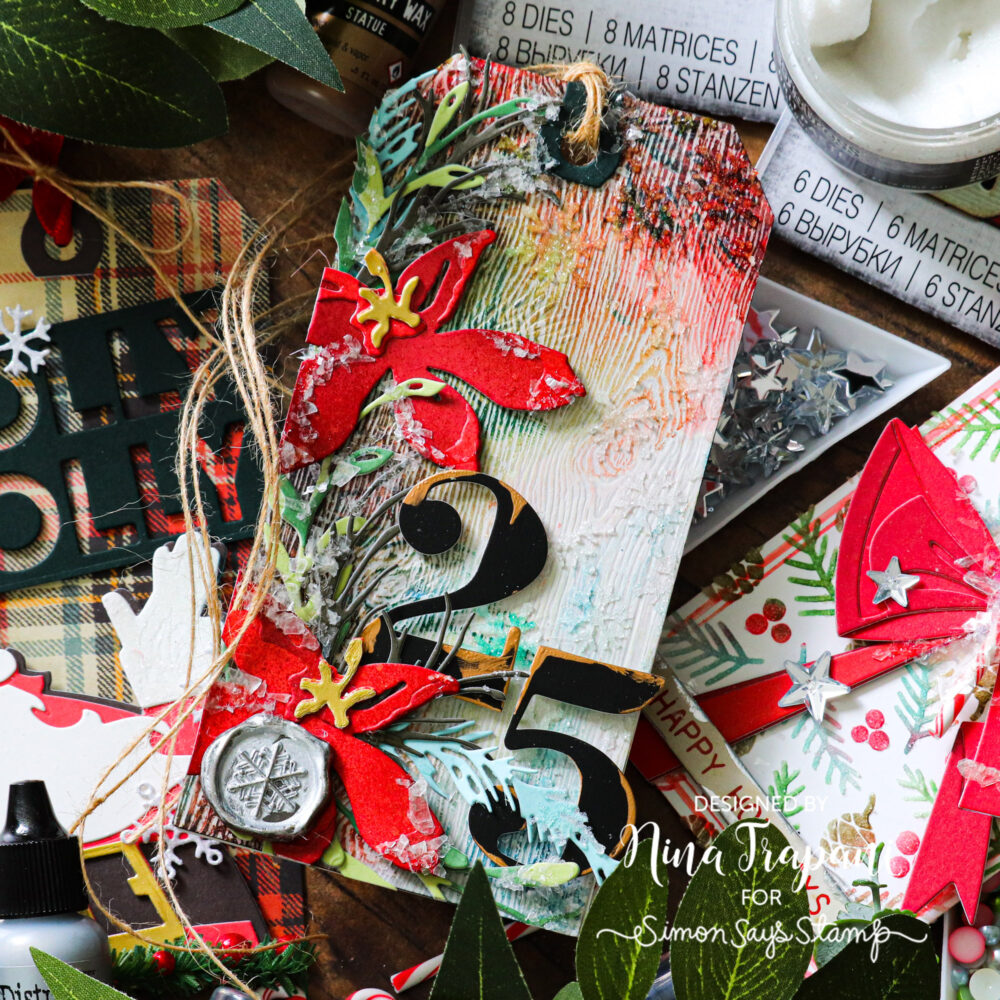 3 Tim Holtz Christmas Tags for Your Holiday Gifts! - Nina-Marie Design