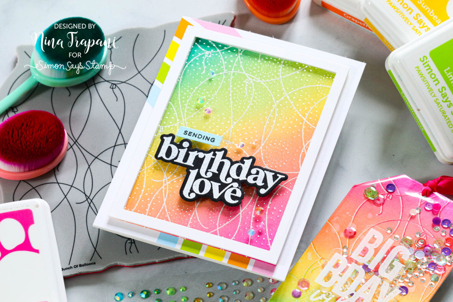3+ Ways to Use Acetate! Plus Simon's Be Creative Blog Hop - Nina-Marie ...