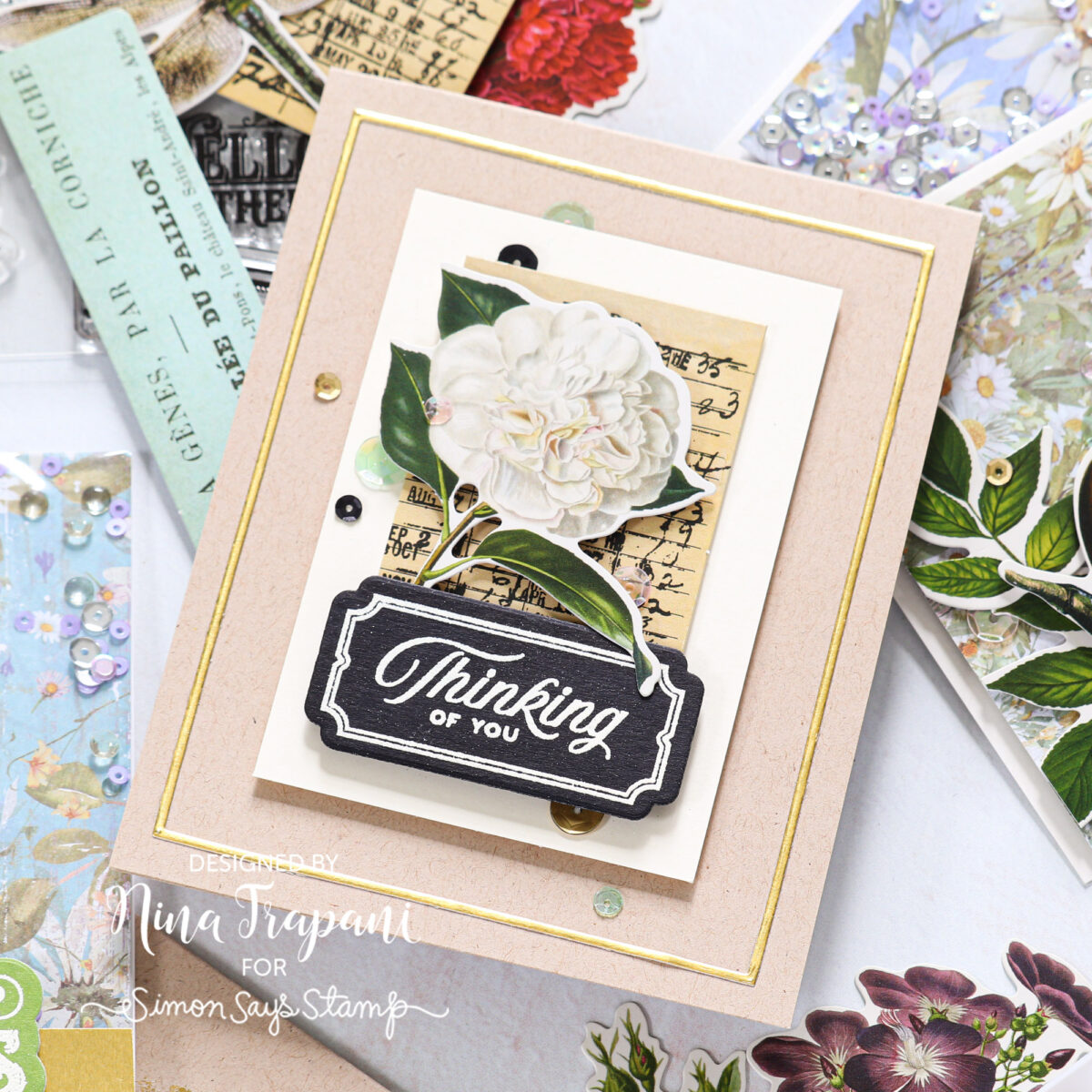 5 Cards, 1 Kit! Easy Vintage-Inspired Card Ideas - Nina-Marie Design