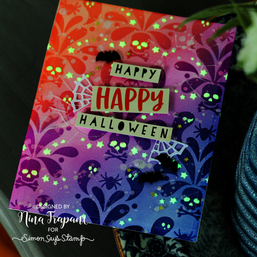 GLOW in the DARK! Halloween Card + Other Ideas with Simon's Limited ...