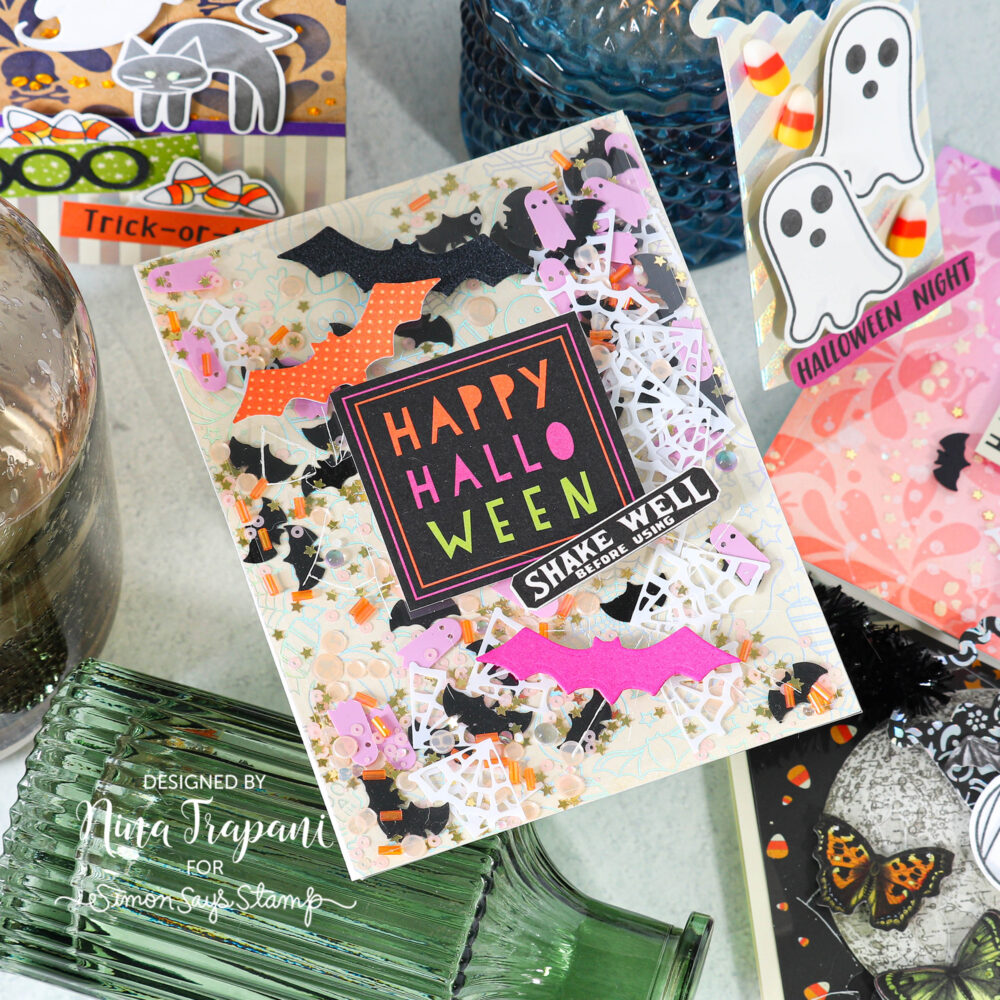 GLOW in the DARK! Halloween Card + Other Ideas with Simon's Limited ...