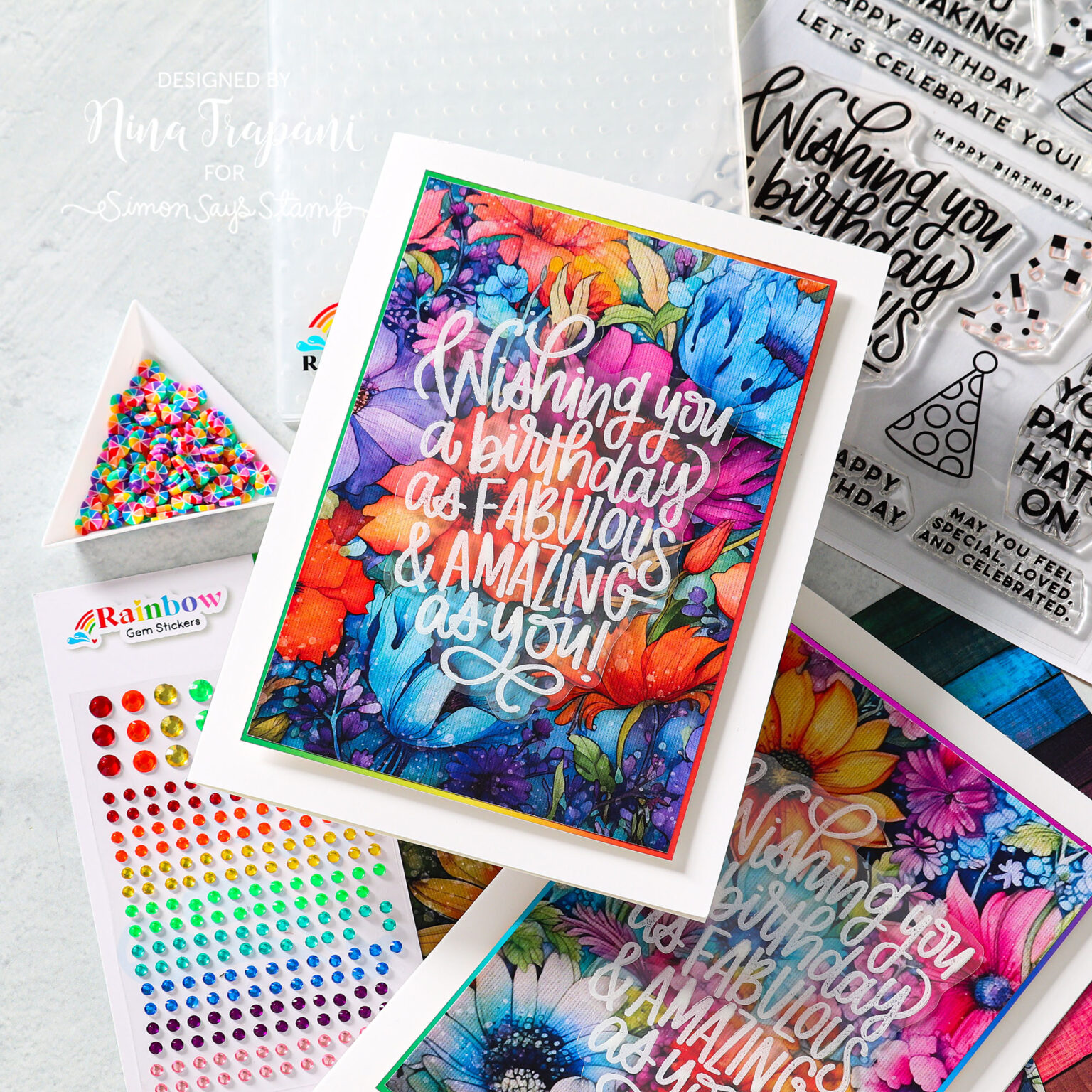 MANY Easy Birthday Cards with Simon's October 2023 Card Kit! - Nina ...
