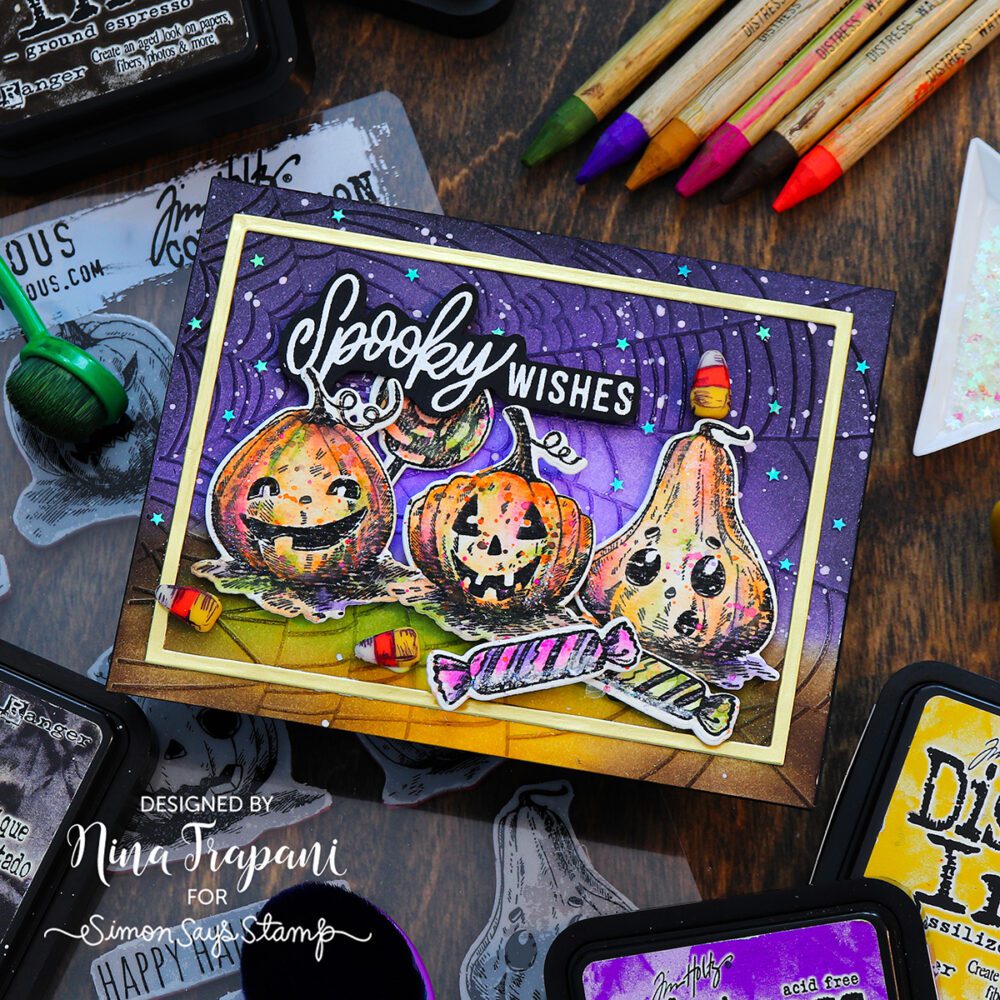 Simon Says Stamp Tim Holtz Halloween Dies_Nina-Marie Trapani-11 - Nina ...