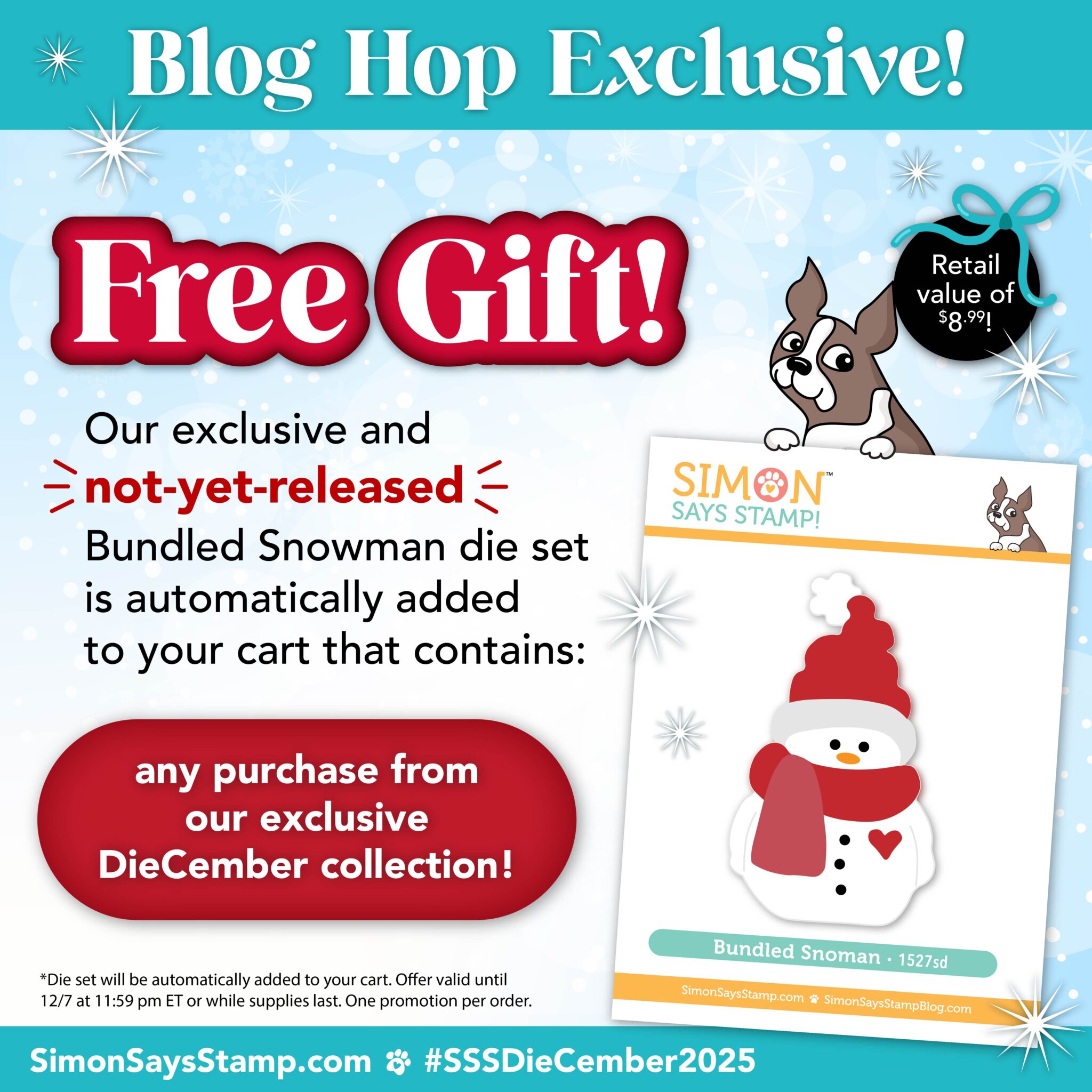 3 Ways: Christmas Tags! Plus Simon Says Stamp DieCember® Blog Hop ...